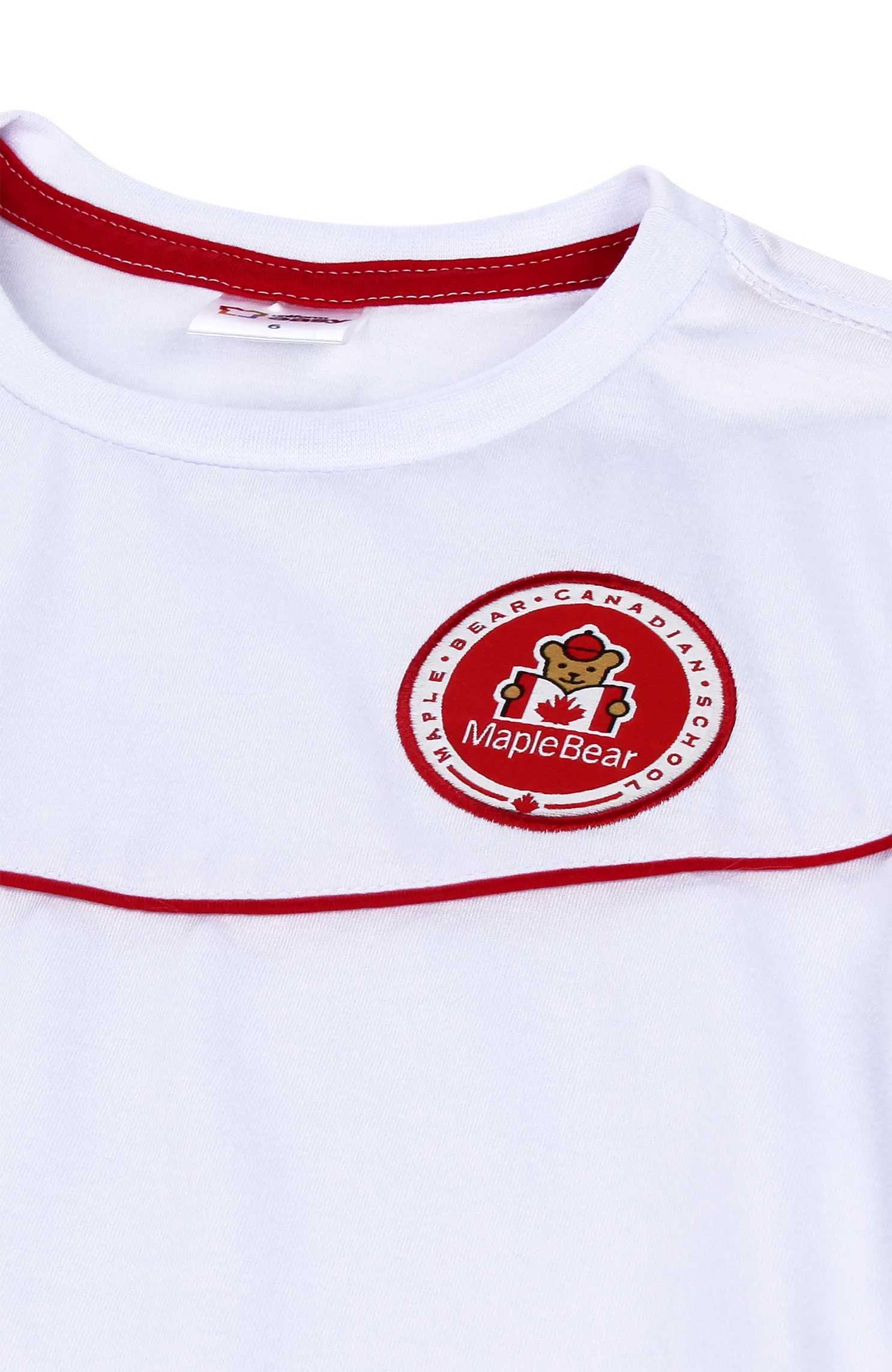 Camiseta Uniforme Maple Bear Infantil (Algodão) | UniformEasy - UniformEasy