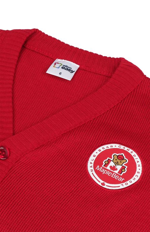Cardigan Uniforme Maple Bear Infantil - UniformEasy