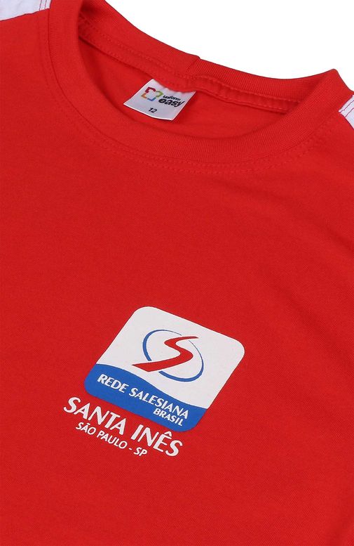 Camiseta Uniforme Escolar Colégio de Santa Inês Infantil e Fundamental ...